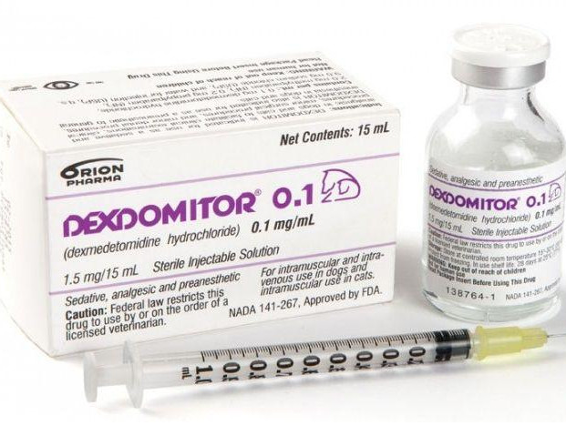 ДЕКСДОМИТОР 0.1 мг/мл DEXDOMITOR инъекционный для седативного эффекта и ...