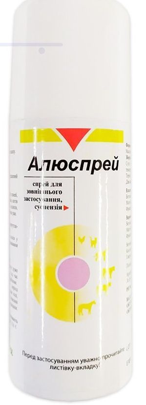 Алюспрей aluspeay для обробки ран у тварин, 127 мл - купить, цена ...
